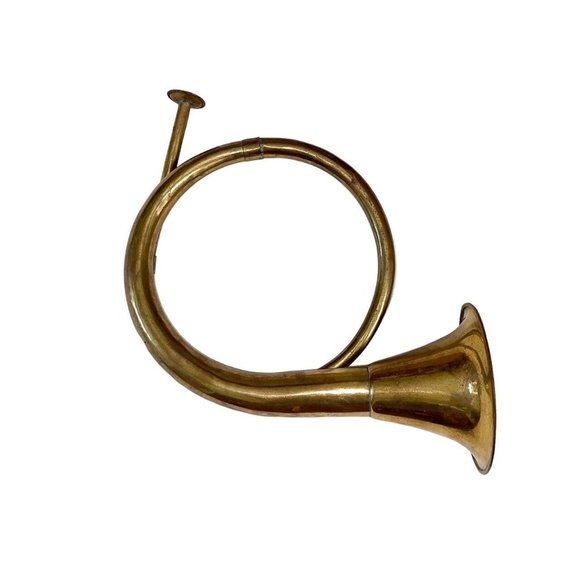 Accents | Vintage Brass Horn Decorative Purposes Only Wall Art Hunting ...
